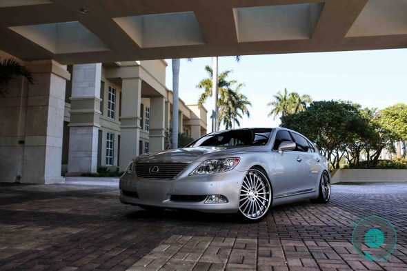 LexusLS450Grey2011_22inchXOLuxuryNewYork_BrushedSilverSSLip-3 – LealeRyan